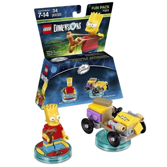Lego | Toys | New Lego Building Toys Pack Simpsons Bart 7211 The ...